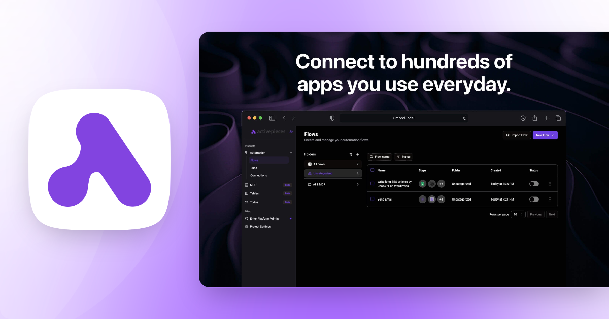 Activepieces | Umbrel App Store