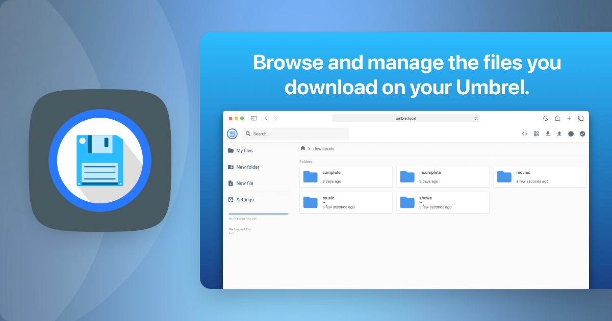 File Browser | Umbrel App Store