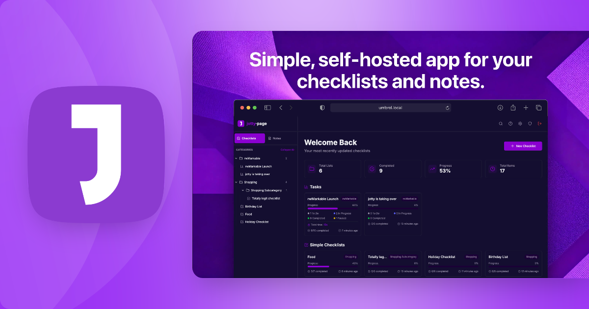 Jotty | Umbrel App Store