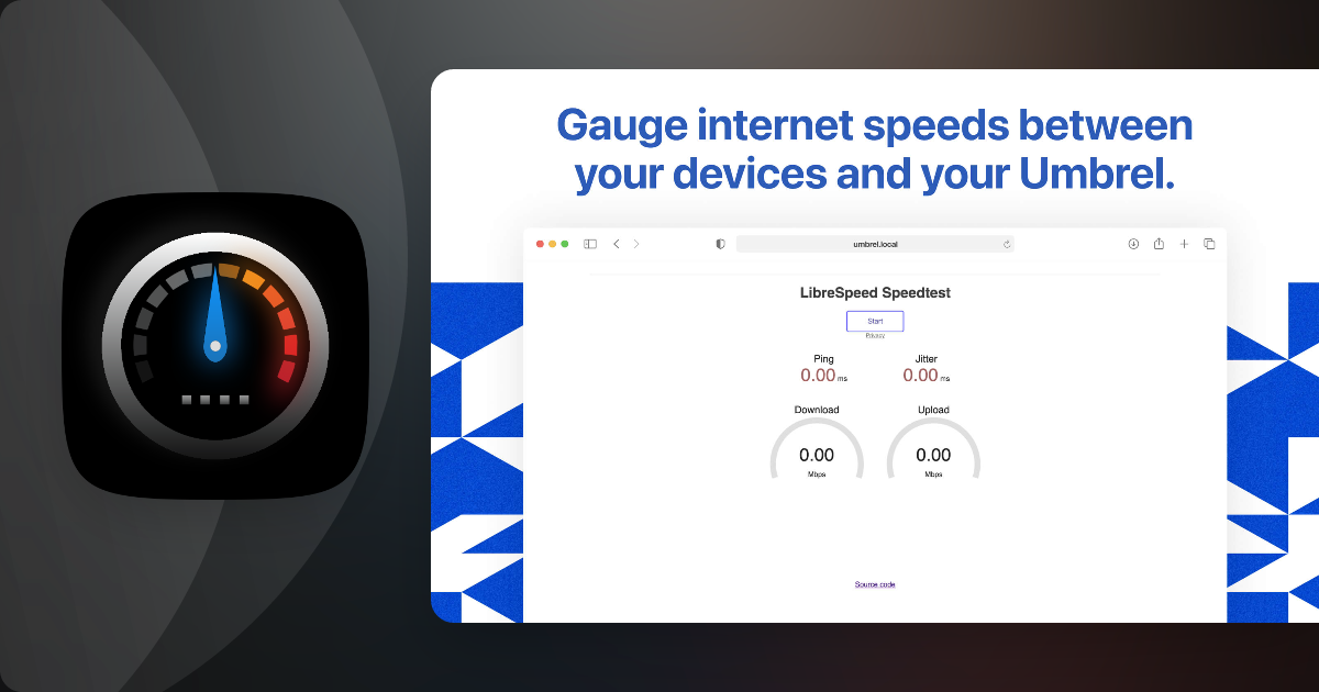 LibreSpeed | Umbrel App Store