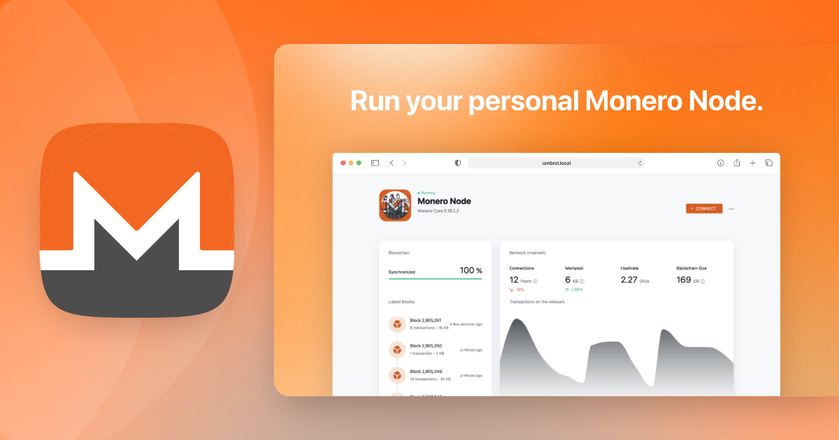 Monero Node | Umbrel App Store