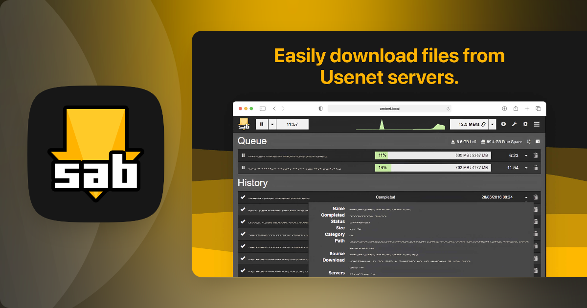 SABnzbd | Umbrel App Store